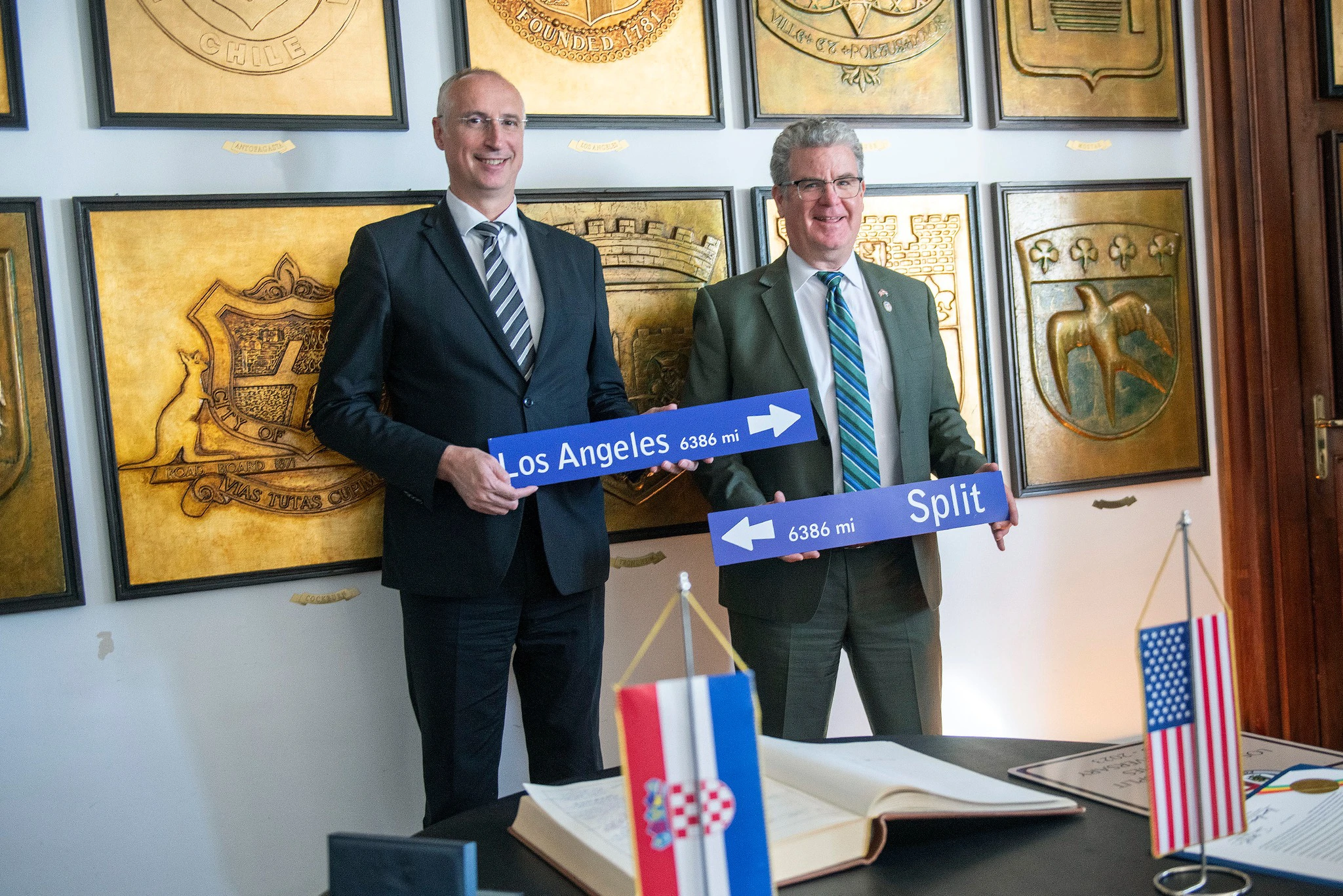 HRT: Posjet delegacije iz Los Angelesa Gradu Splitu