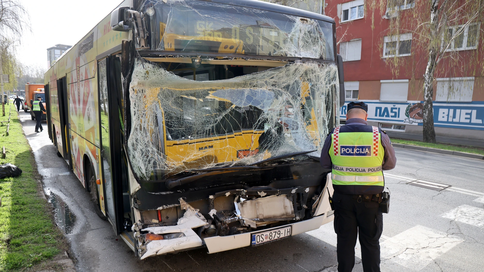 Vozači autobusa iz prometne nesreće u Osijeku nisu bili alkoholizirani - HRT