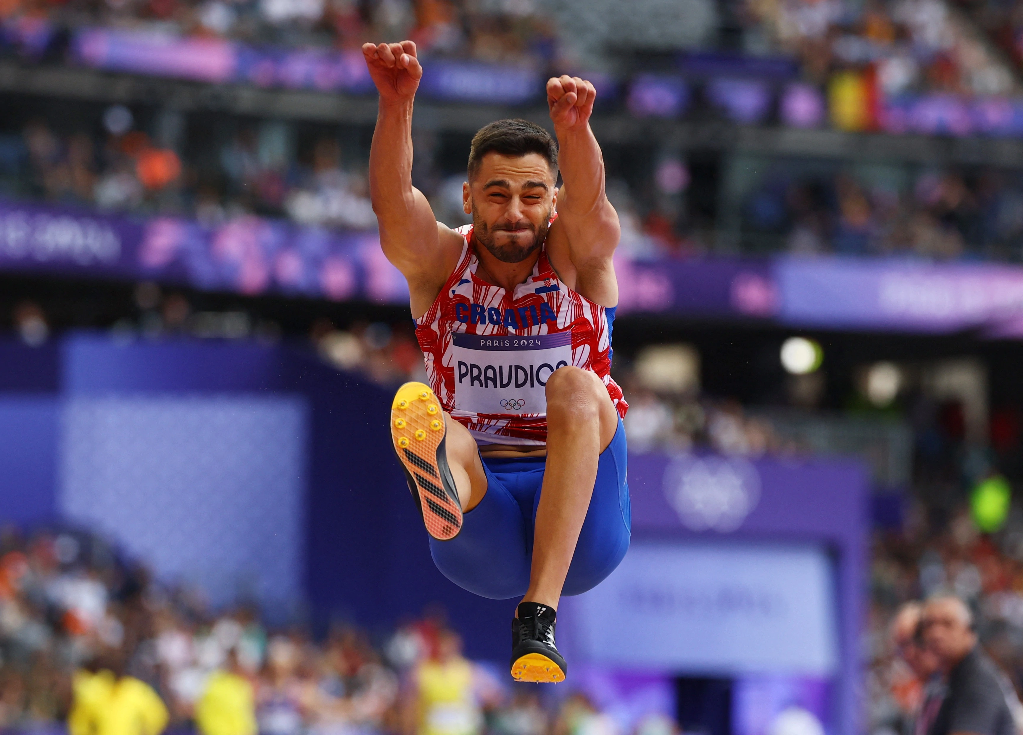 Filip Pravdica u finalu skoka u dalj! - HRT