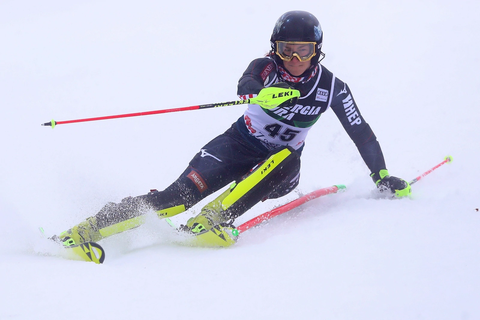 HRT: Slalom-Weltcup in Levi: Leona Popović auf dem zweiten Platz