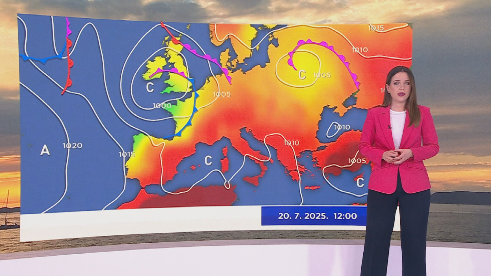 U nedjelju sunčano i vruće uz povremenu naoblaku i pokoji pljusak - HRT