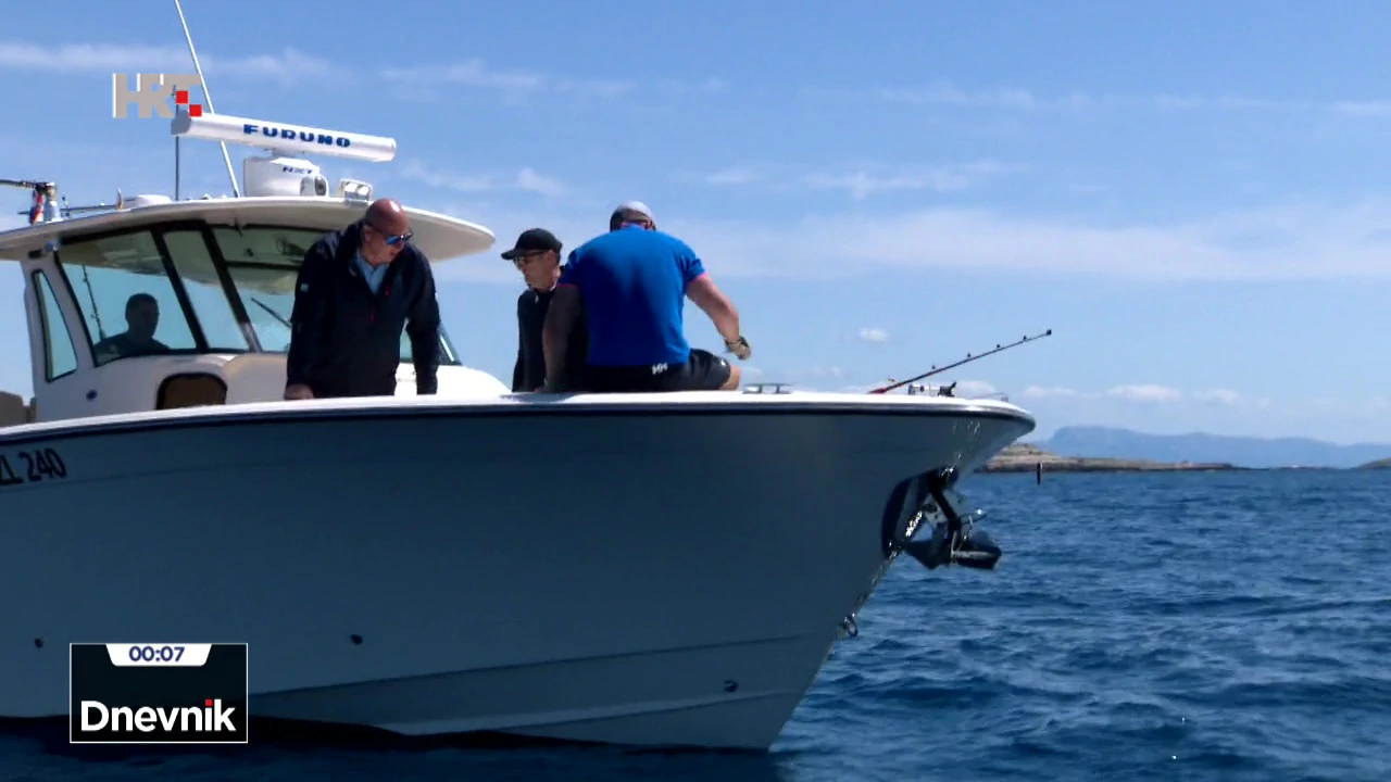 U Orebiću natjecanje u lovu na velike ribe - HRT