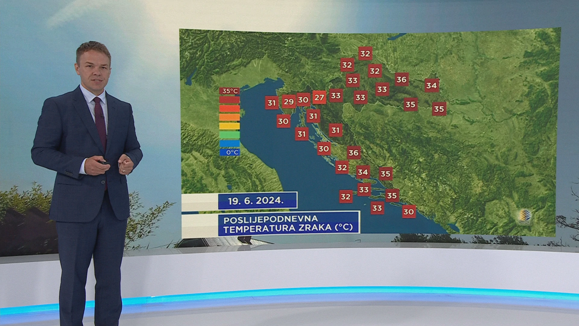 U četvrtak početak toplinskog vala na Jadranu - HRT