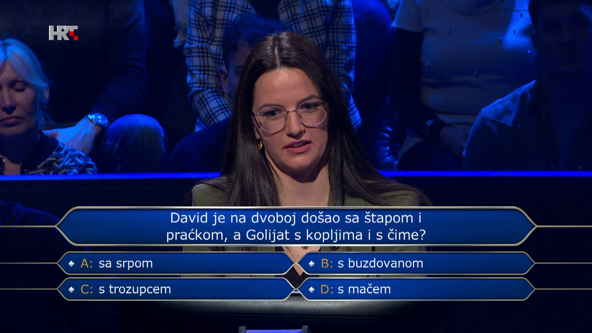 Iris zaustavljena na pitanju iz Biblije; znate li odgovor? - HRT