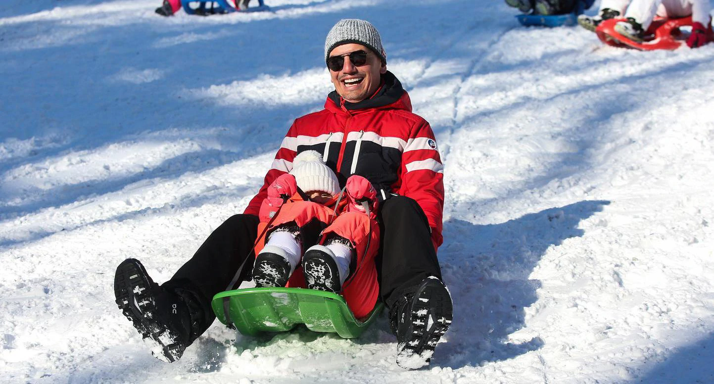 Zimske radosti diljem Hrvatske, Zagrepčani 'zatrpali' žičaru - HRT