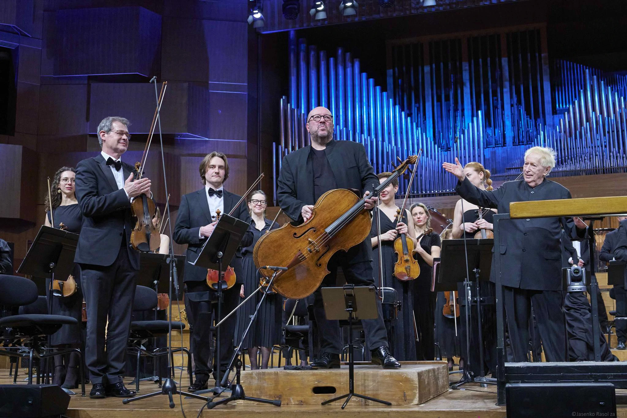 Thomas Sanderling i Enrico Dindo: glazba i umjetnost iznad svega - HRT