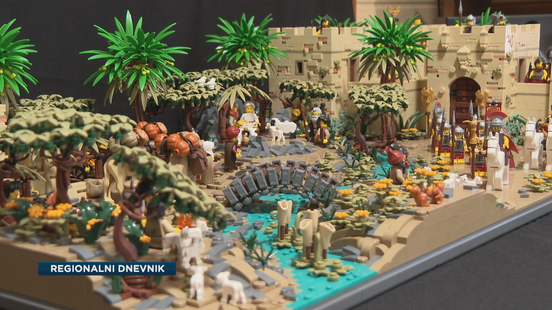 Božićne jaslice od 12 tisuća Lego-kockica - HRT