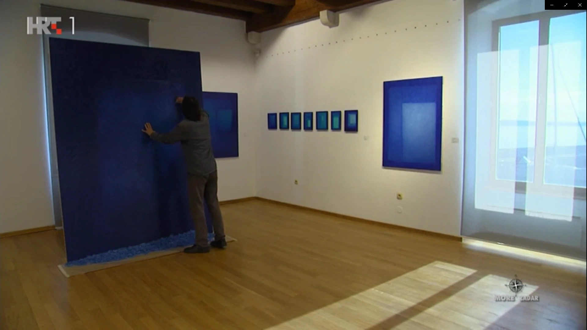 Slikar Duje Botteri: More me smiruje, ono je moj početak i kraj - HRT