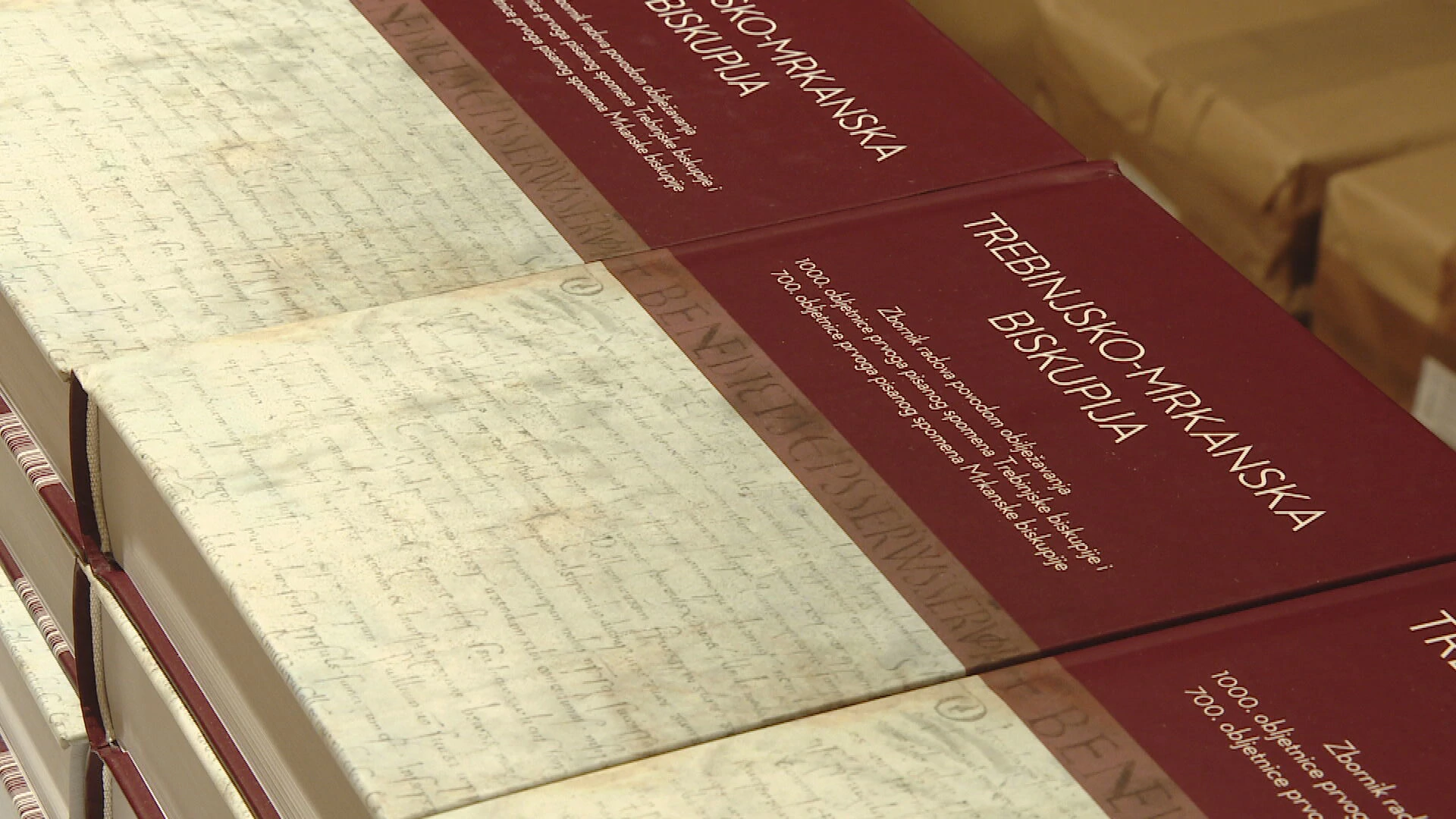 Predstavljen zbornik radova Trebinjsko-mrkanska biskupija - HRT