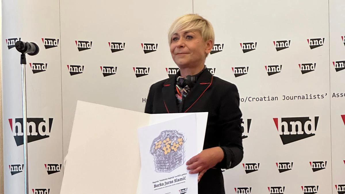HTV-ova novinarka dobitnica nagrade "Velebitska degenija" - HRT