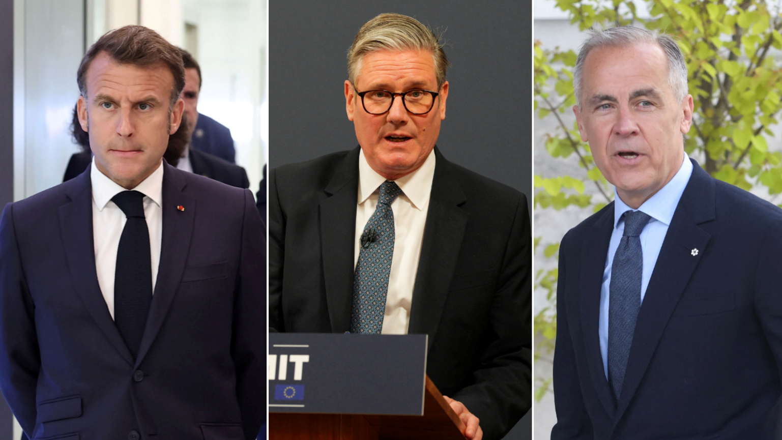 Macron, Starmer i Carney neće "stajati skrštenih ruku" pred izraelskim ...