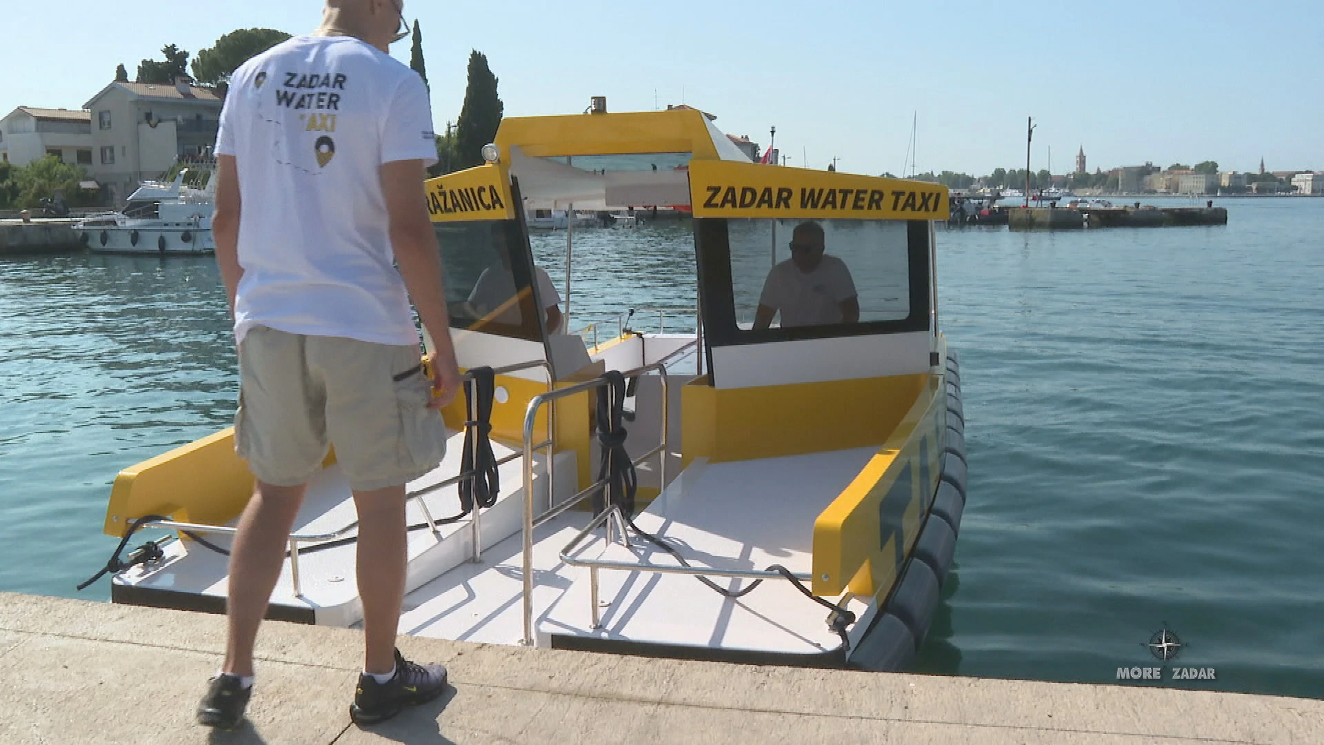 Novi zadarski hit: Zaobiđi gužvu, uskoči u brod! - HRT