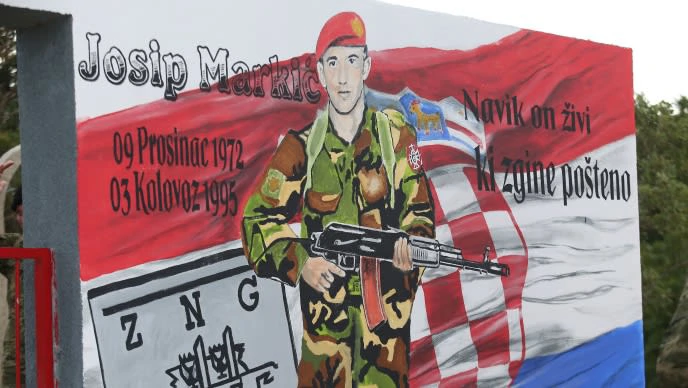 HRT: Military training ground in Knin named after Josip Markić