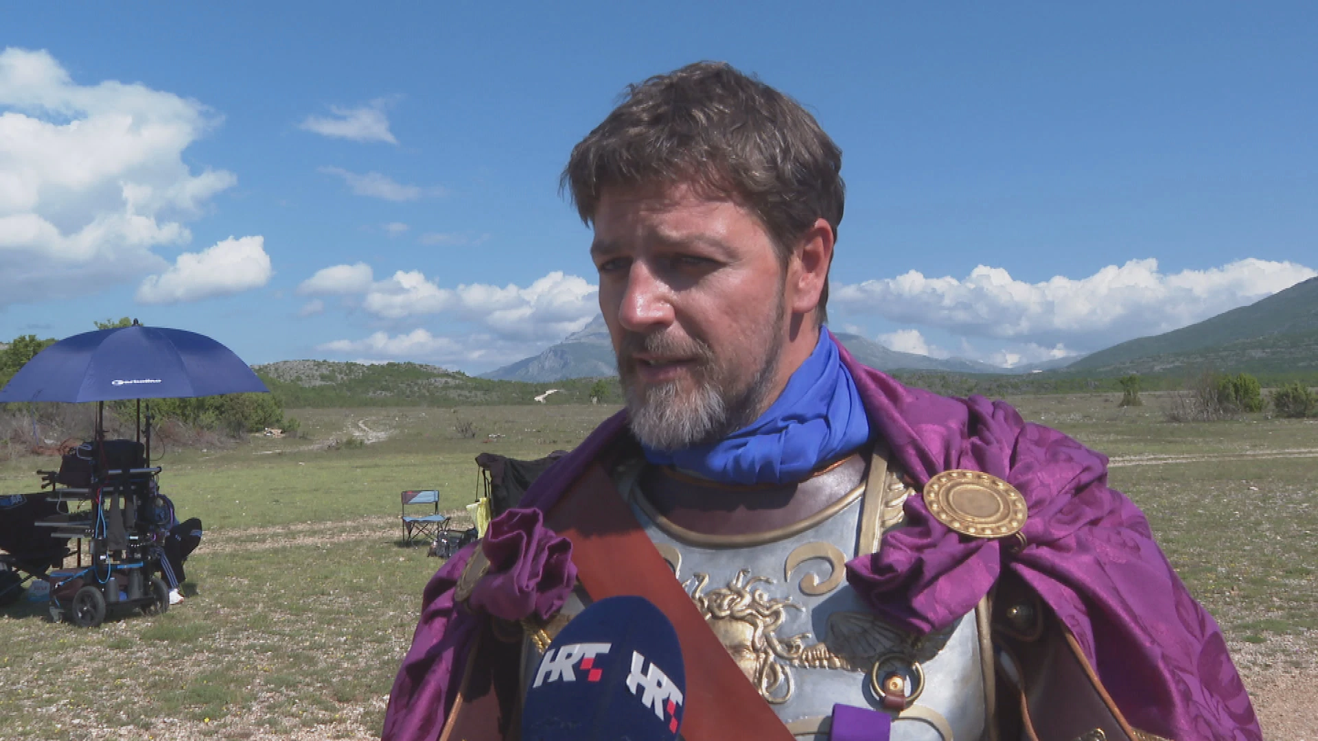 U Ježeviću se snima raskošni spektakl o Dioklecijanu - HRT
