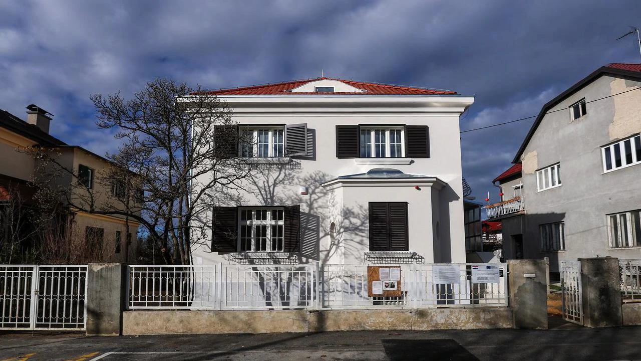 Obnovljena vila Mile Dimitrijević na Šalati, koju je darovala HNK - HRT
