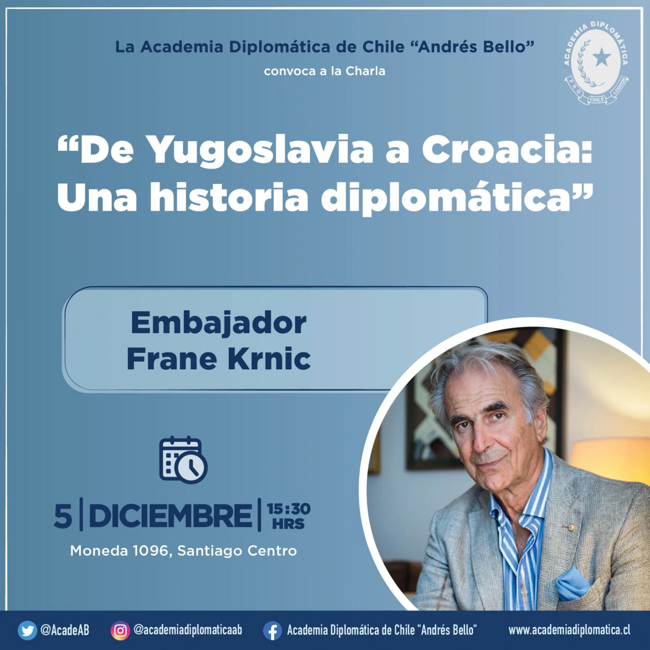 HRT: Frane Krnić, un embajador de la vida, visitó Chile