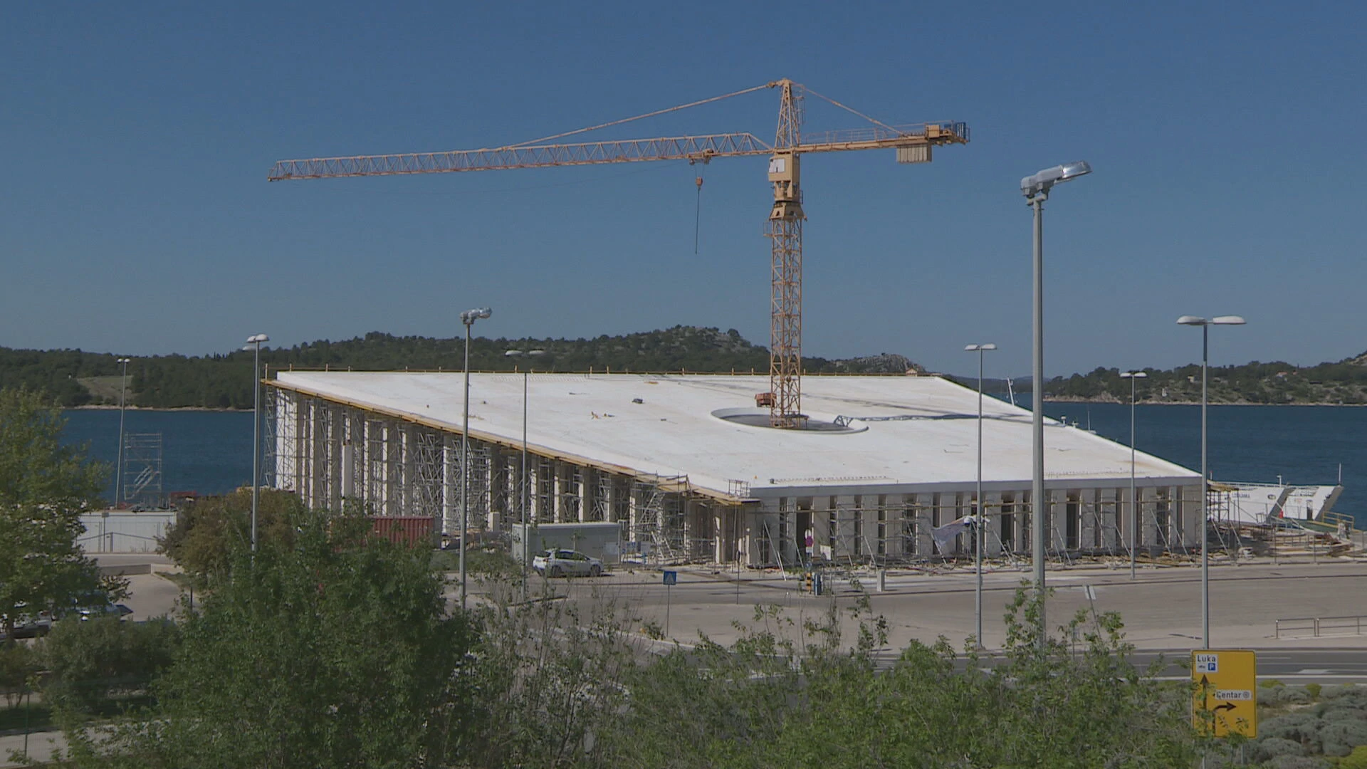 U Šibeniku se gradi pomorsko-putnički terminal - HRT