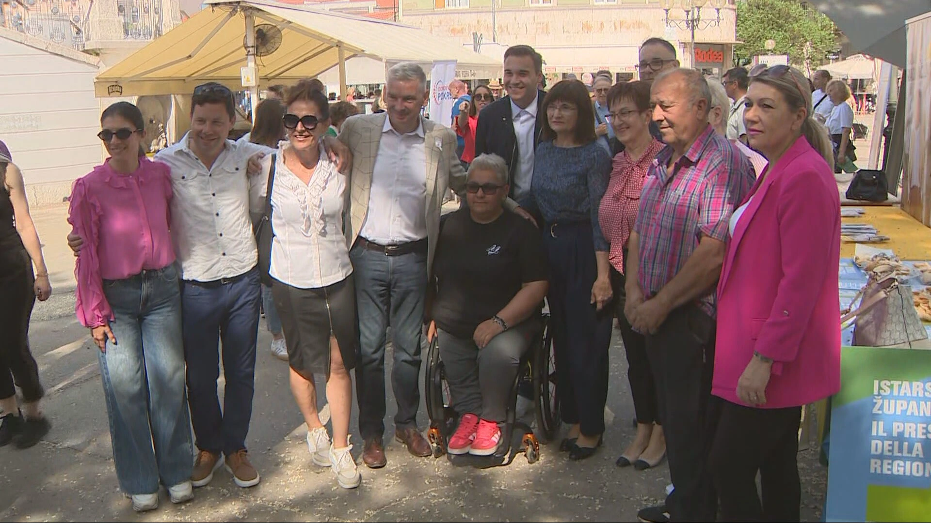 Boris Miletić predstavio svoj program na pulskoj tržnici - HRT