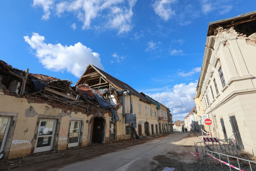 Potres kod Petrinje magnitude 3,8 po Richteru - HRT