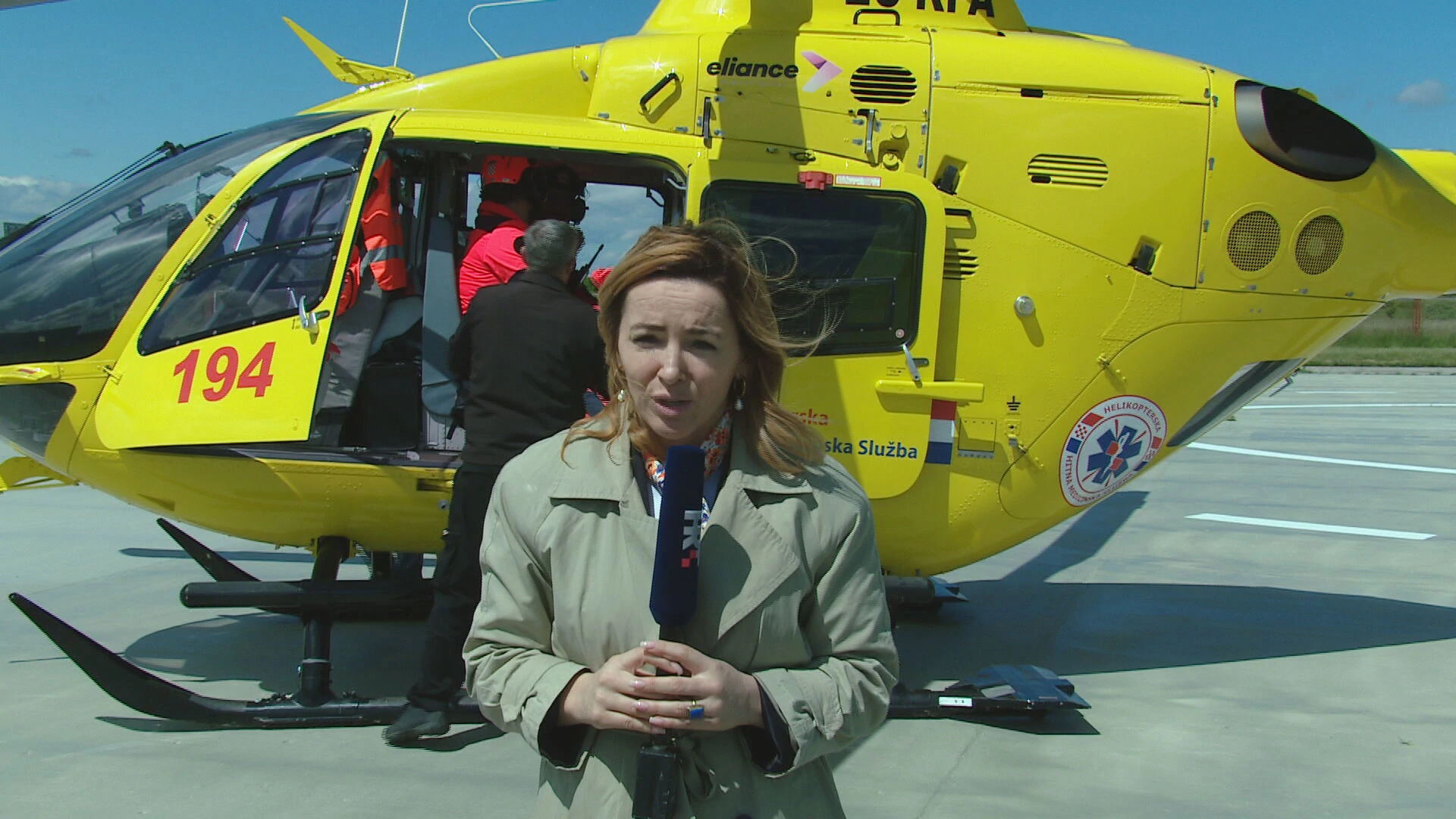 HTV prvi u bazi hitne helikopterske službe u Velikoj Gorici - HRT