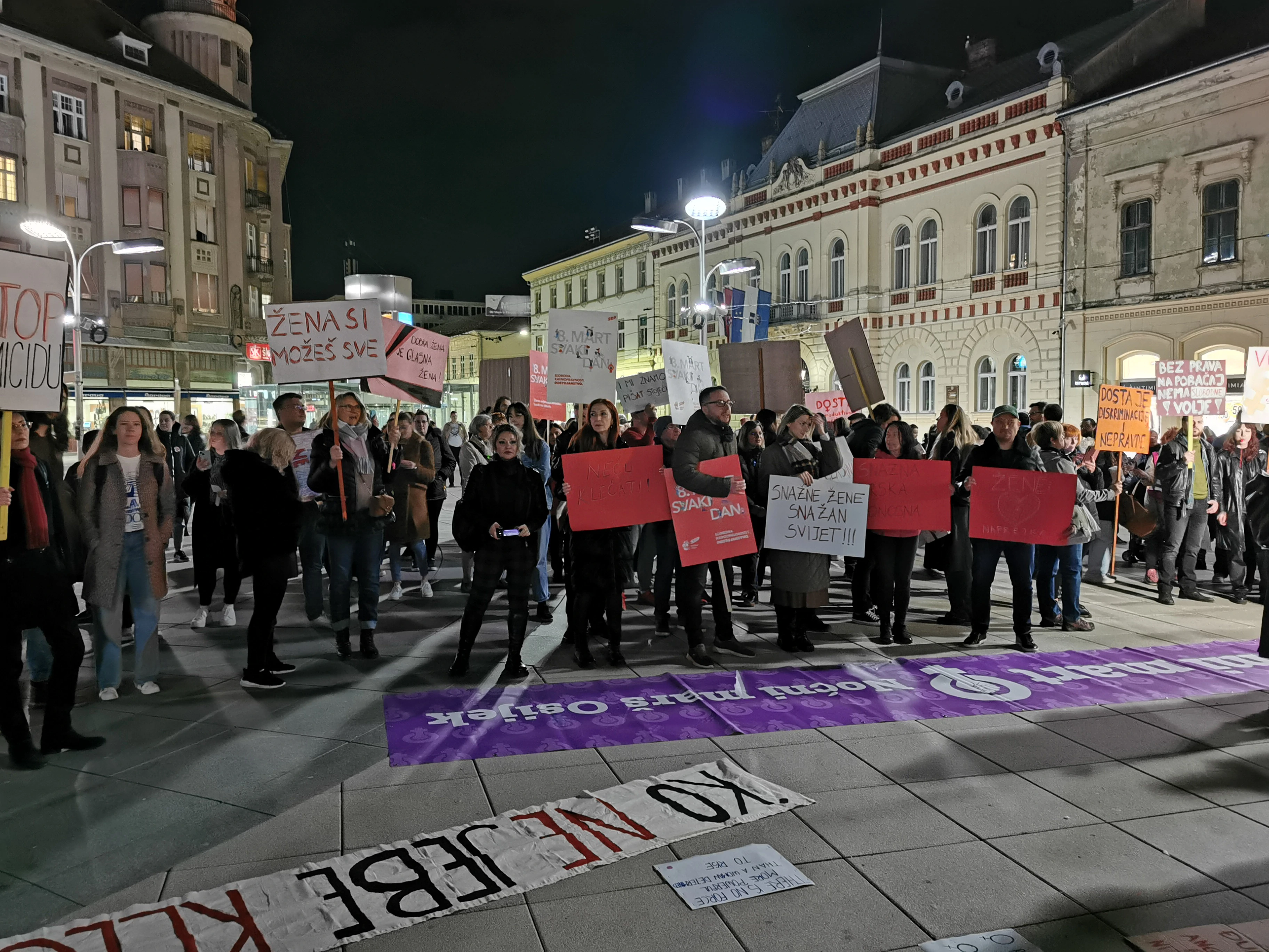HRT: Women across the country march to demand equality on International ...