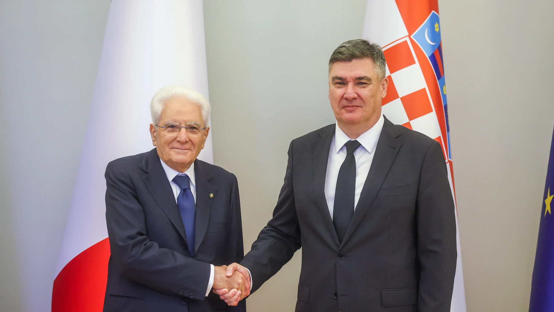 HRT: President’s Milanović and Mattarella discuss bilateral relations