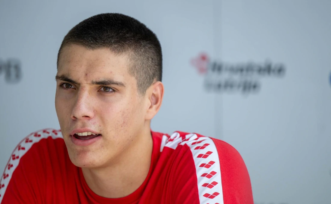 Jere Hribar u polufinalu na 100 slobodno - HRT