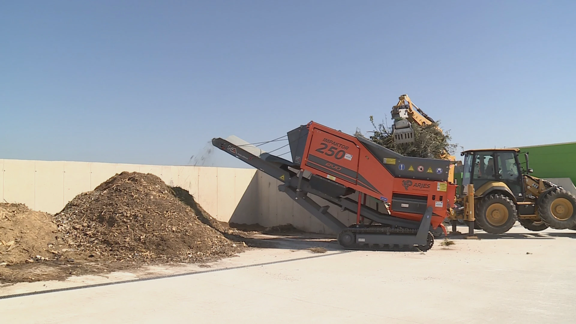 Kompostana Metković puštena u rad - HRT