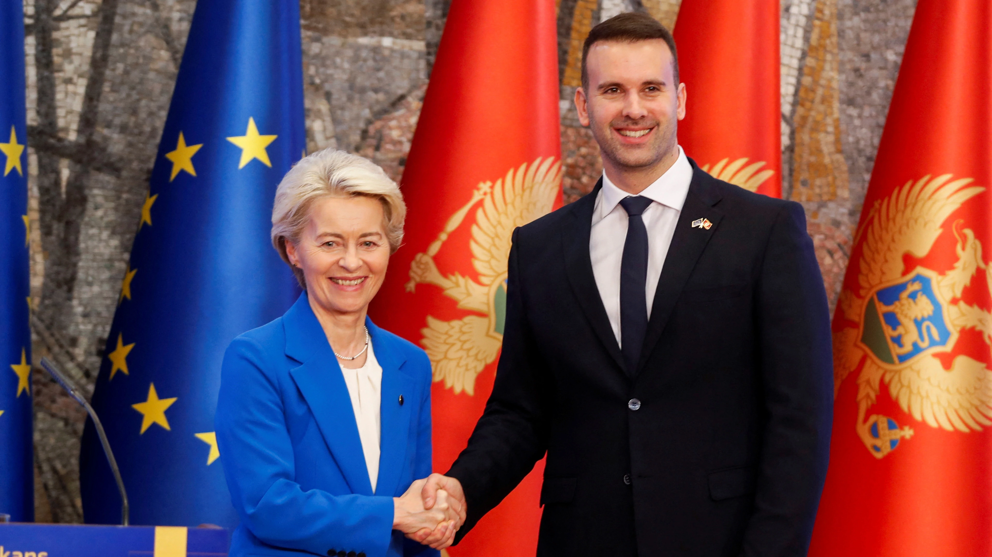 Von der Leyen: Crna Gora napreduje na putu ka EU - Vijesti iz Istre