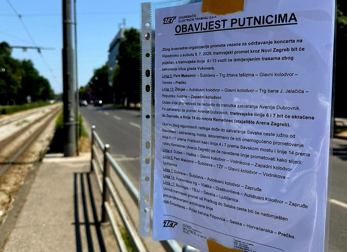 Velike izmjene u ZET-ovom rasporedu - što nas očekuje ovaj vikend? - HRT