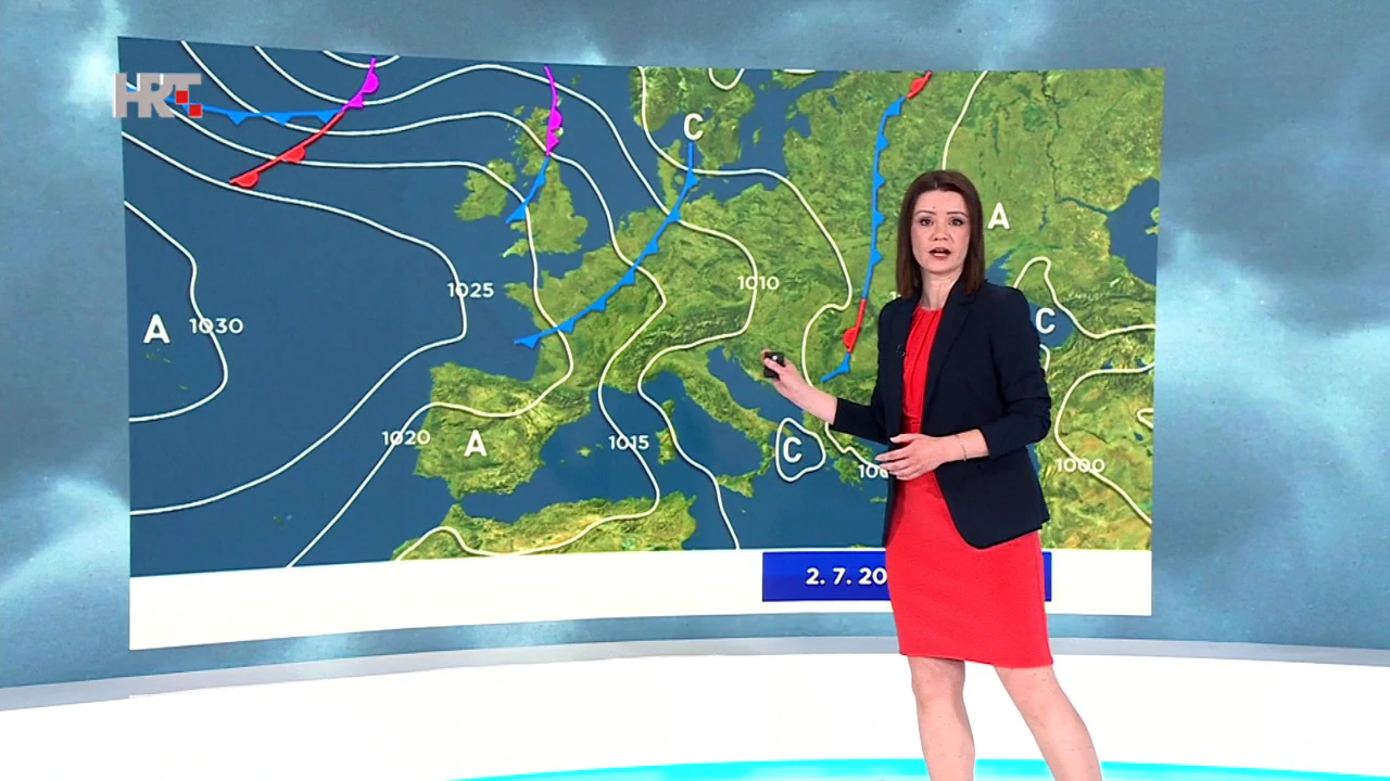 U utorak pljuskovi s grmljavinom donijet će osvježenje nakon vrućina - HRT