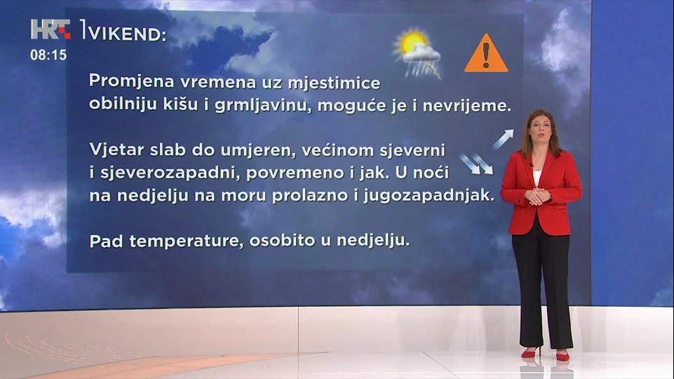 Pokušajmo izbjeći iznenađenja - pratimo prognoze i upozorenja! - HRT