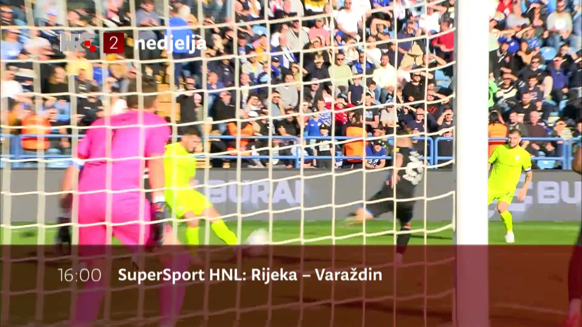 SuperSport HNL - 29. kolo: Rijeka - Varaždin - HRT