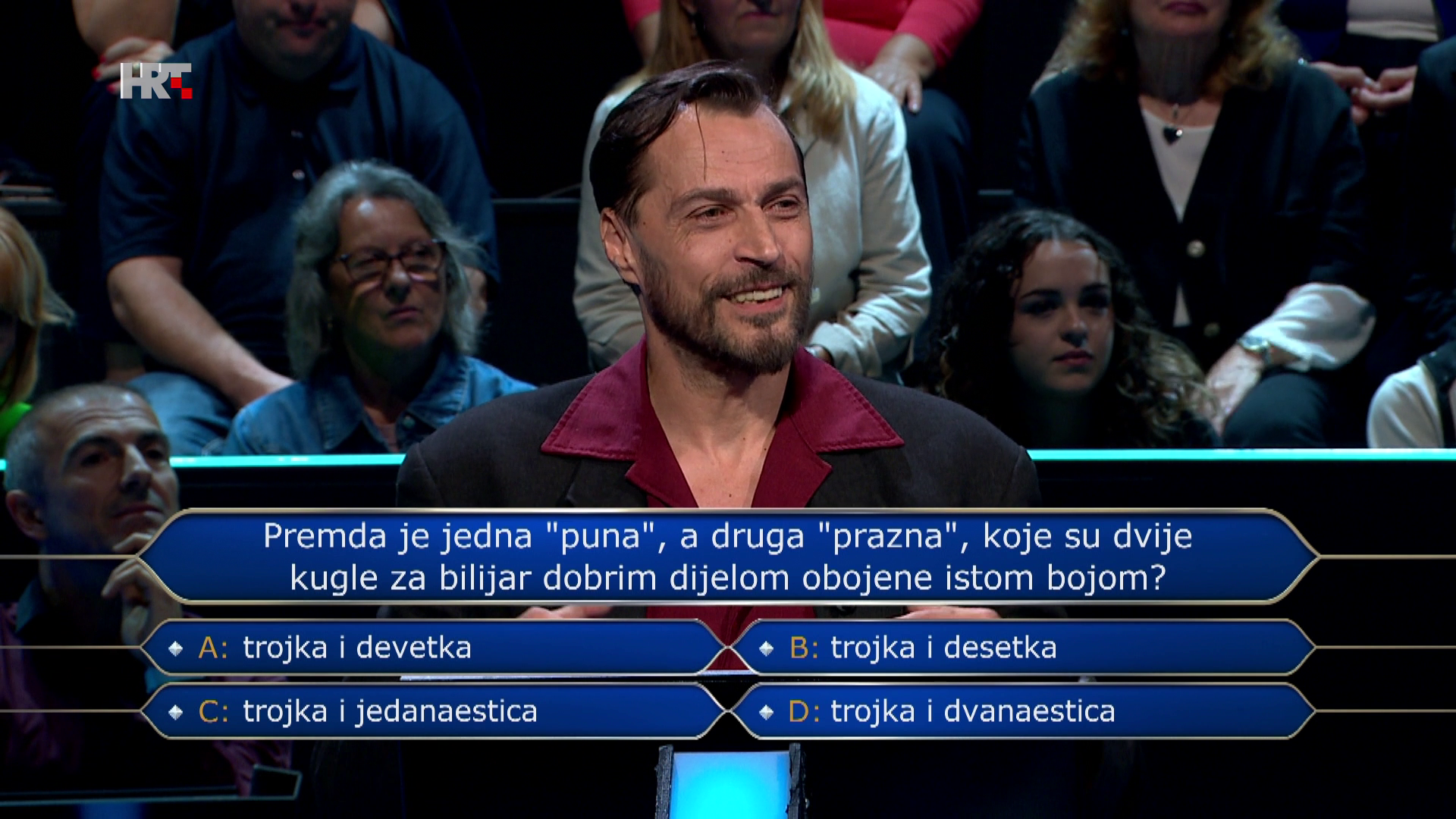 Pitanje o bilijaru izbacilo ga iz igre; biste li znali odgovor? - HRT