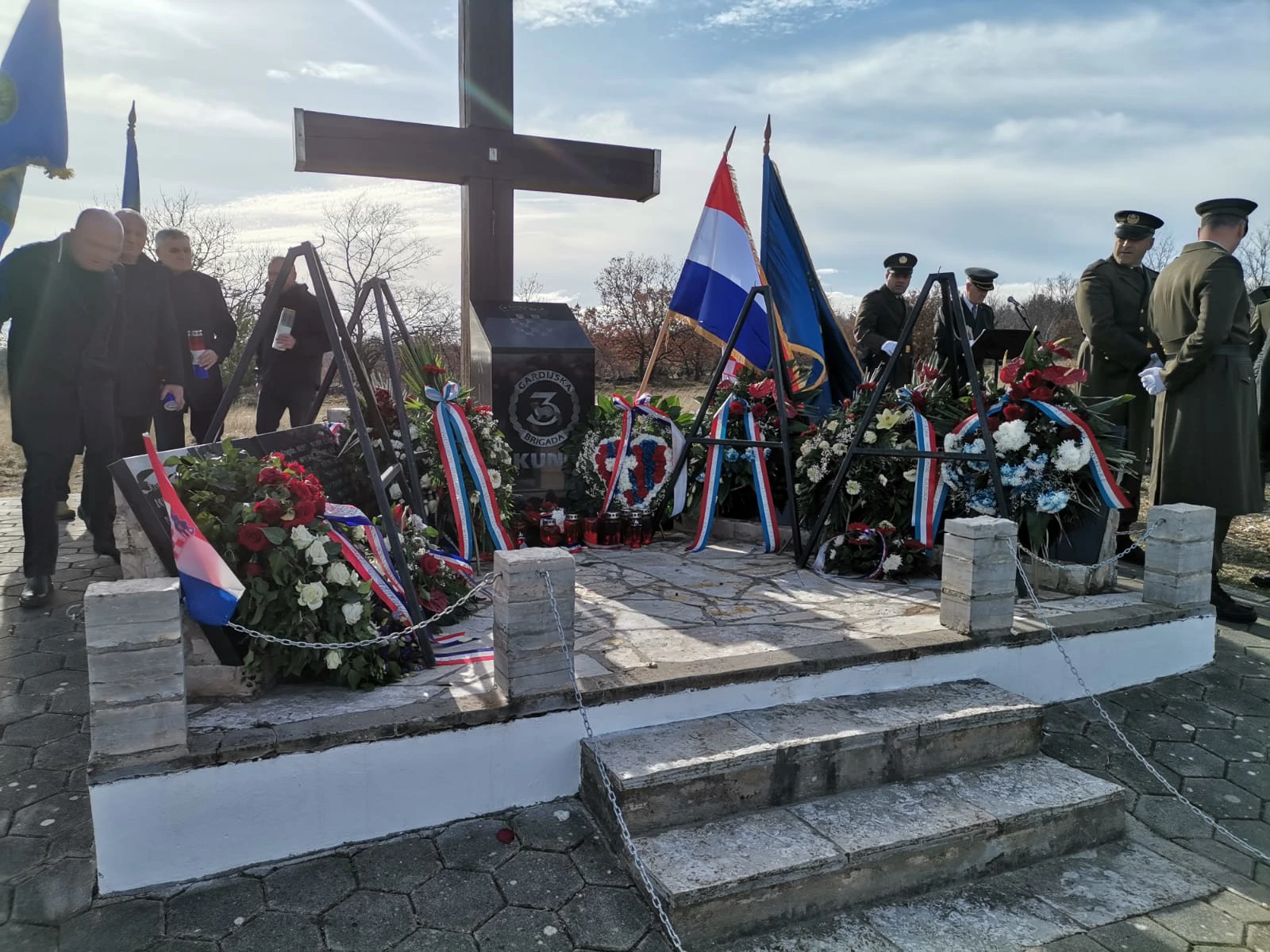 Spomen na pripadnike Kobri 3. gardijske brigade Kune - HRT