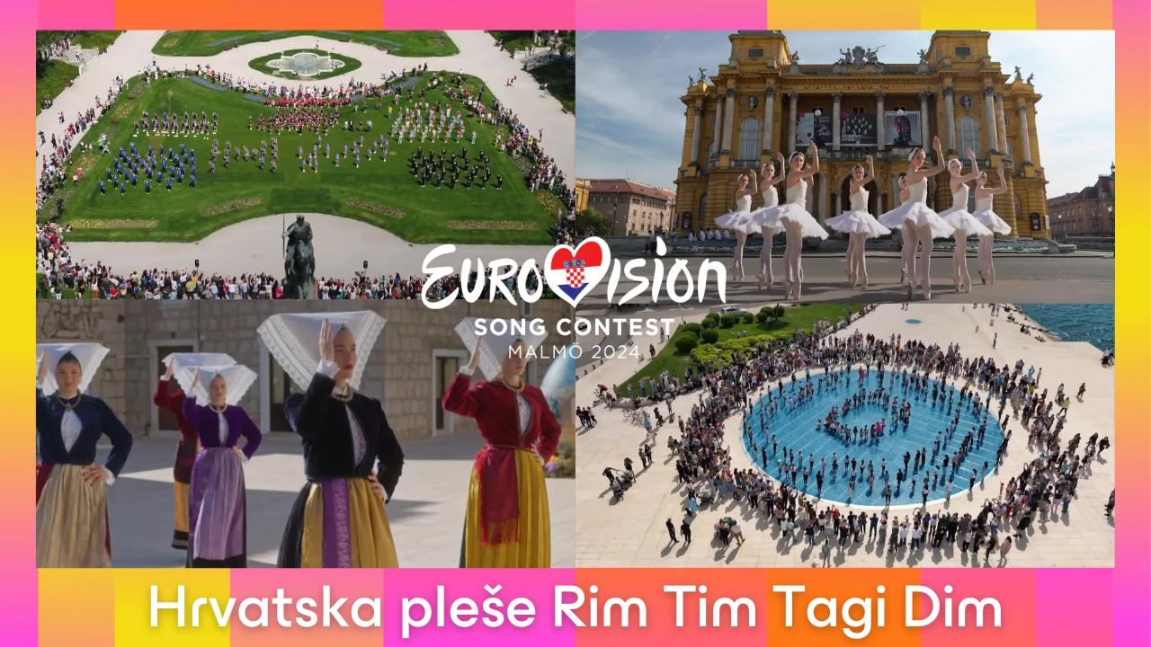 "Hrvatska pleše Rim Tim Tagi Dim" pregledan više od milijun puta, ušao ...