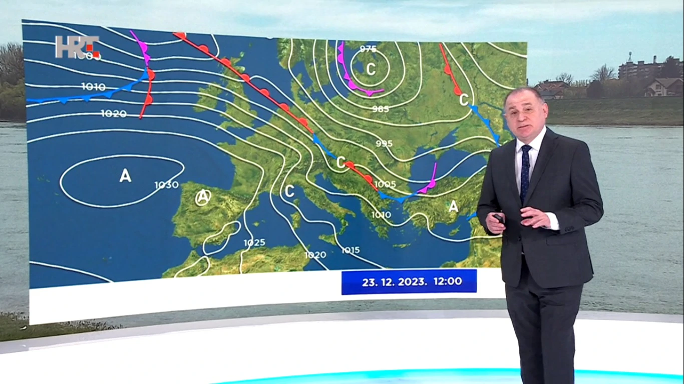 I subota razmjerno topla, na Jadranu i pretežno sunčana, sjevernije ...