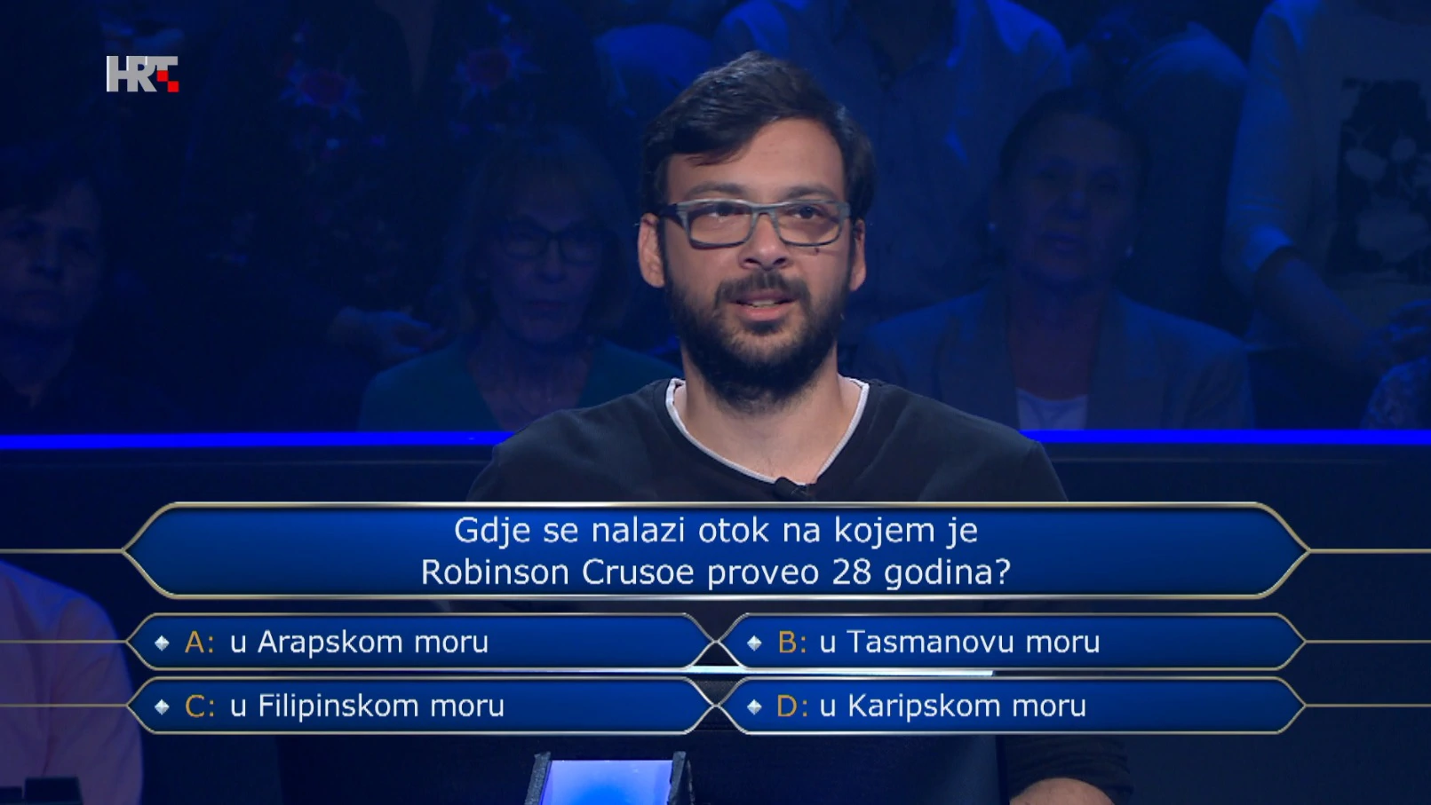 Nije prihvatio mišljenje publike, odustao na geografskom pitanju - HRT