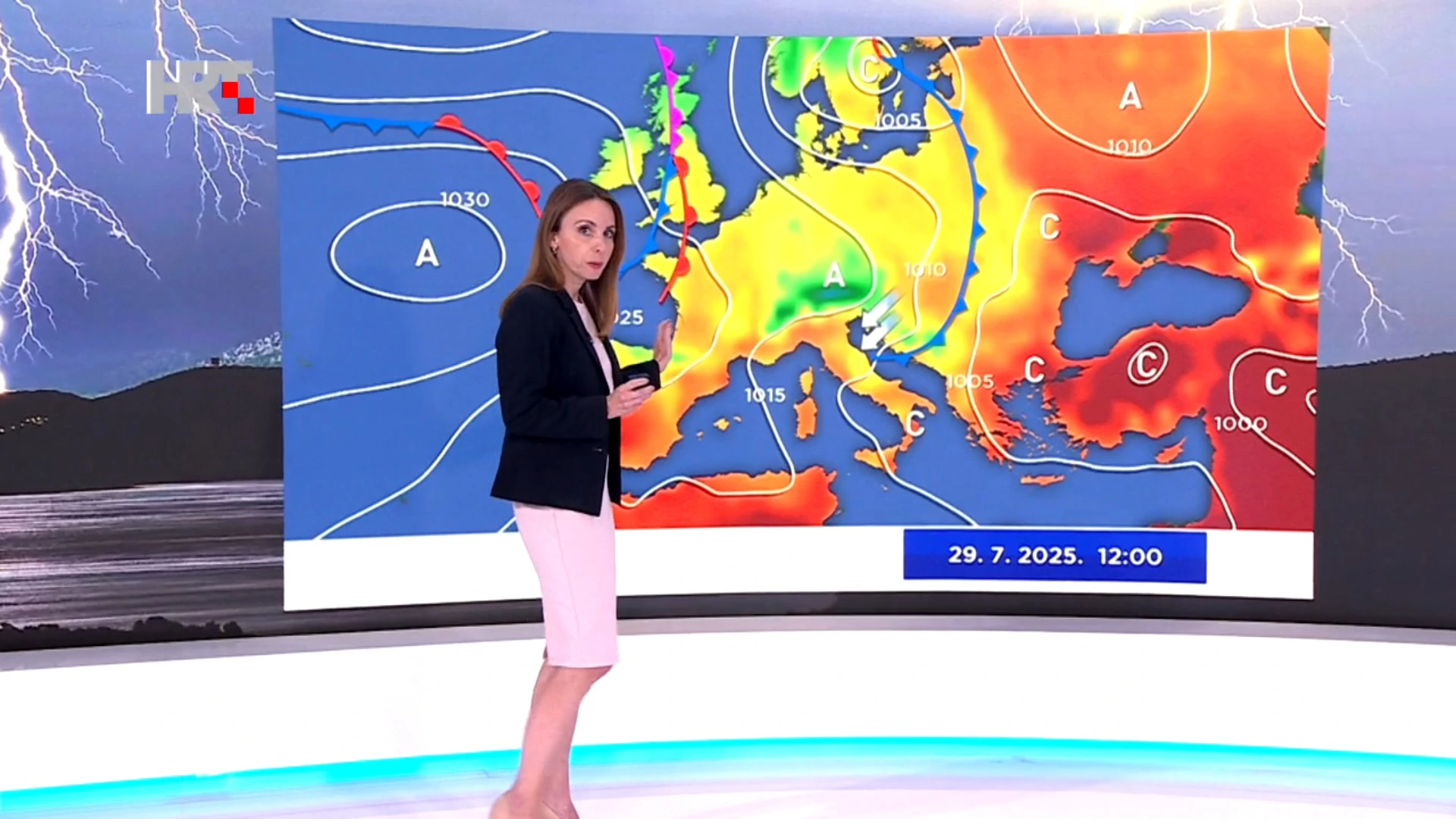 U svjež i vjetrovit utorak česta kiša pa sunčaniji i topliji dani, ali ne i stabilni - HRT