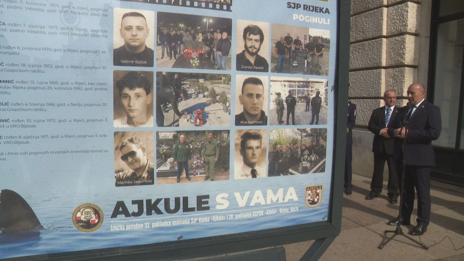 33. obljetnica specijalne jedinice policije Rijeka - Ajkule - HRT