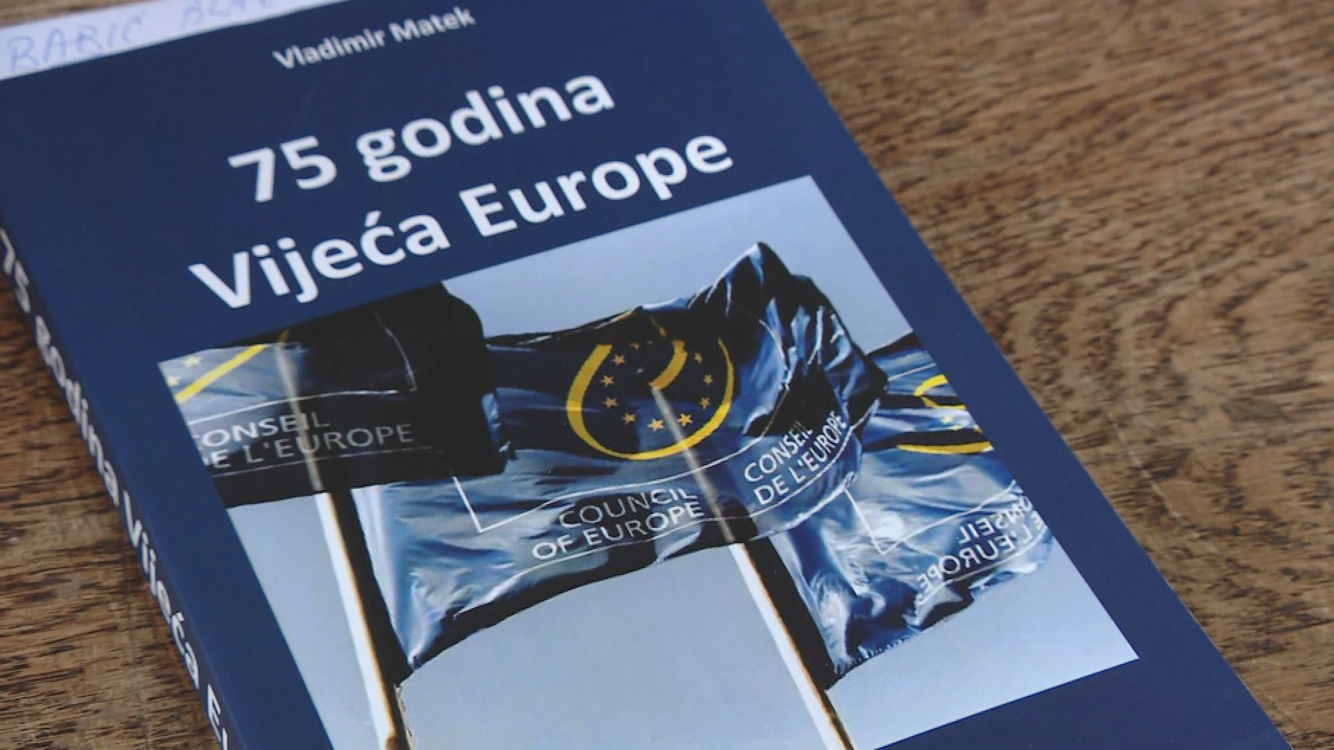 Predstavljena knjiga Vladimira Mateka "75 godina Vijeća Europe" - HRT