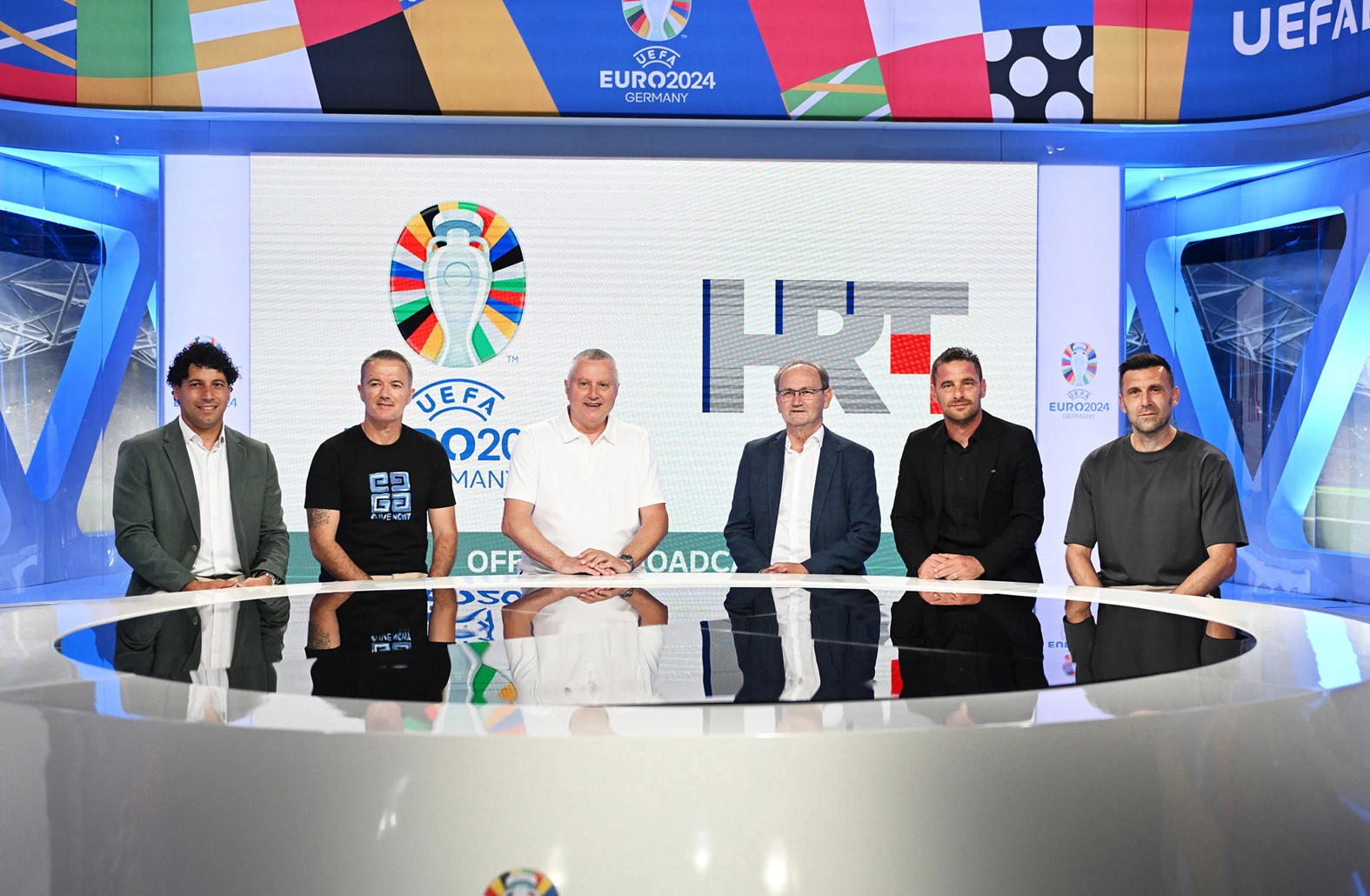 HRT-ovi analitičari tijekom Europskog prvenstva u Njemačkoj 2024. - HRT