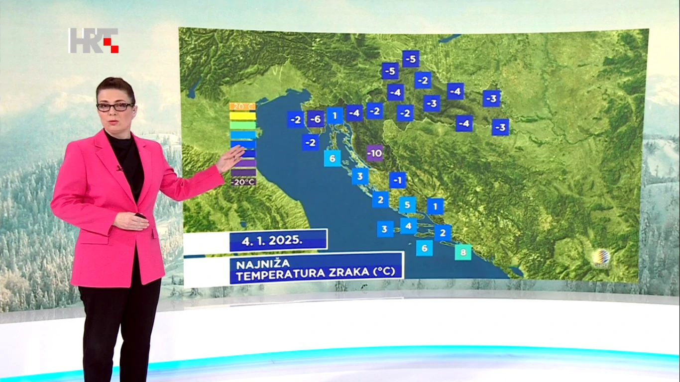 U topliju nedjelju jača južina, gdjegod kiša, ali ujutro još hladno ...