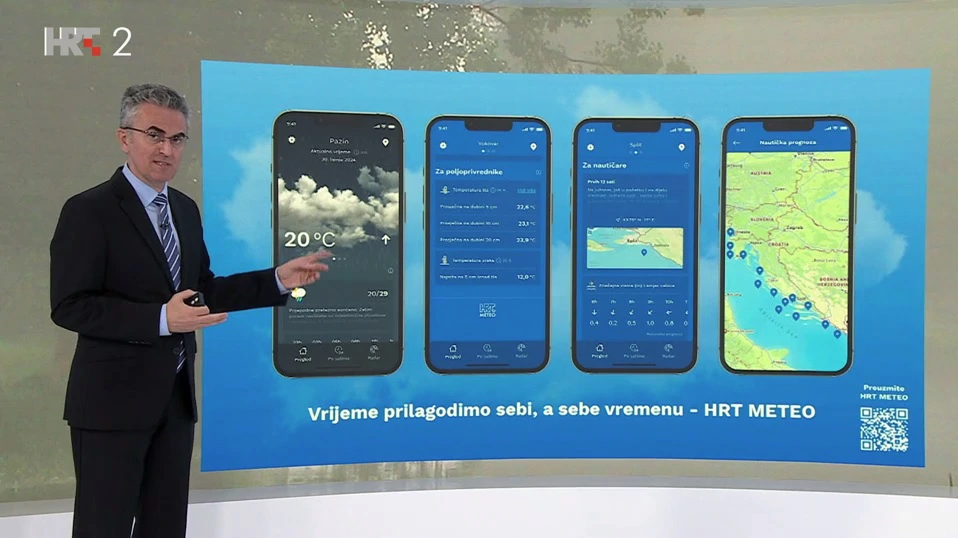 Meteoprometna prognoza od 22. do 28. 10. 2024. - HRT