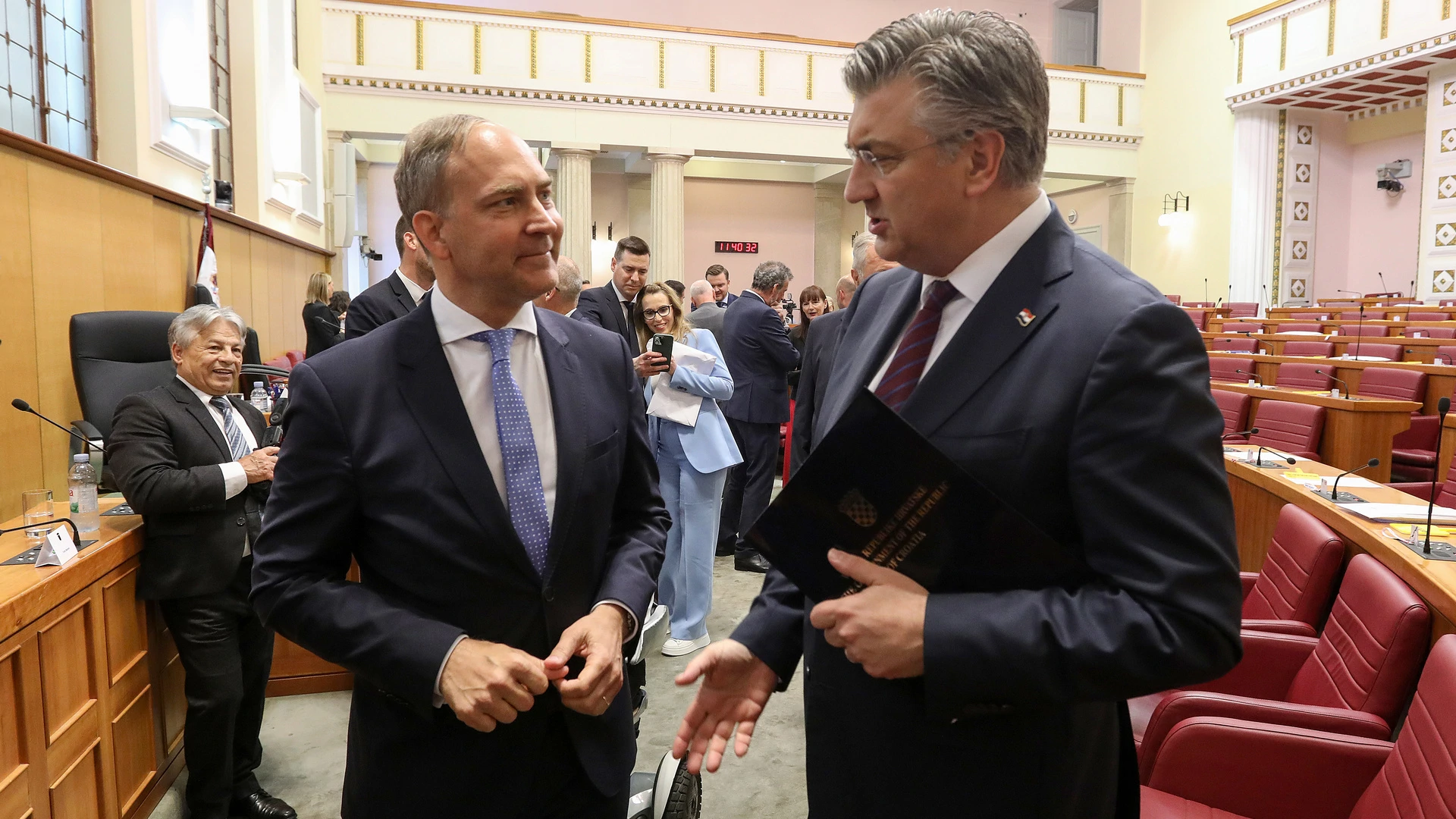 HRT: HDZ and Homeland Movement sign a post-election coalition agreement