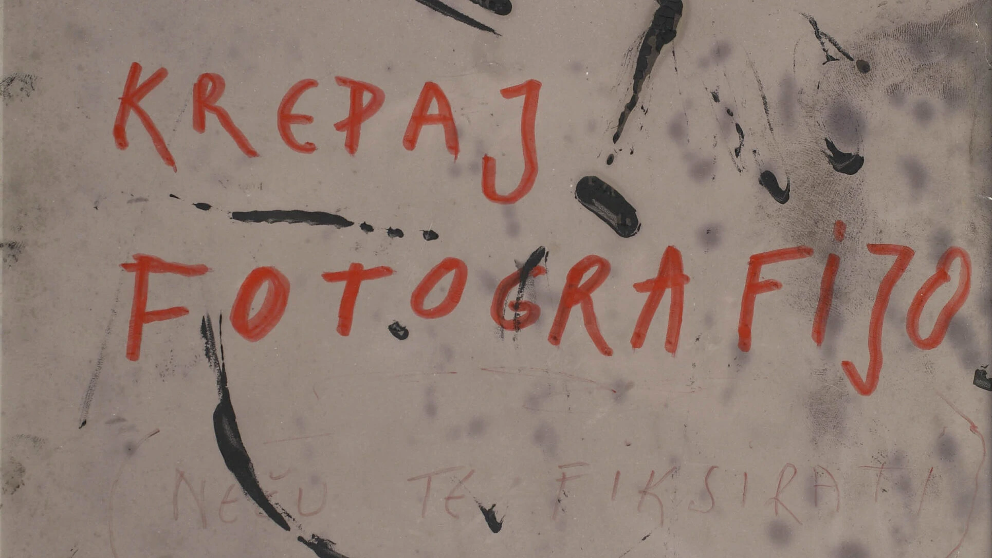 Željko Jerman: "Krepaj fotografijo"