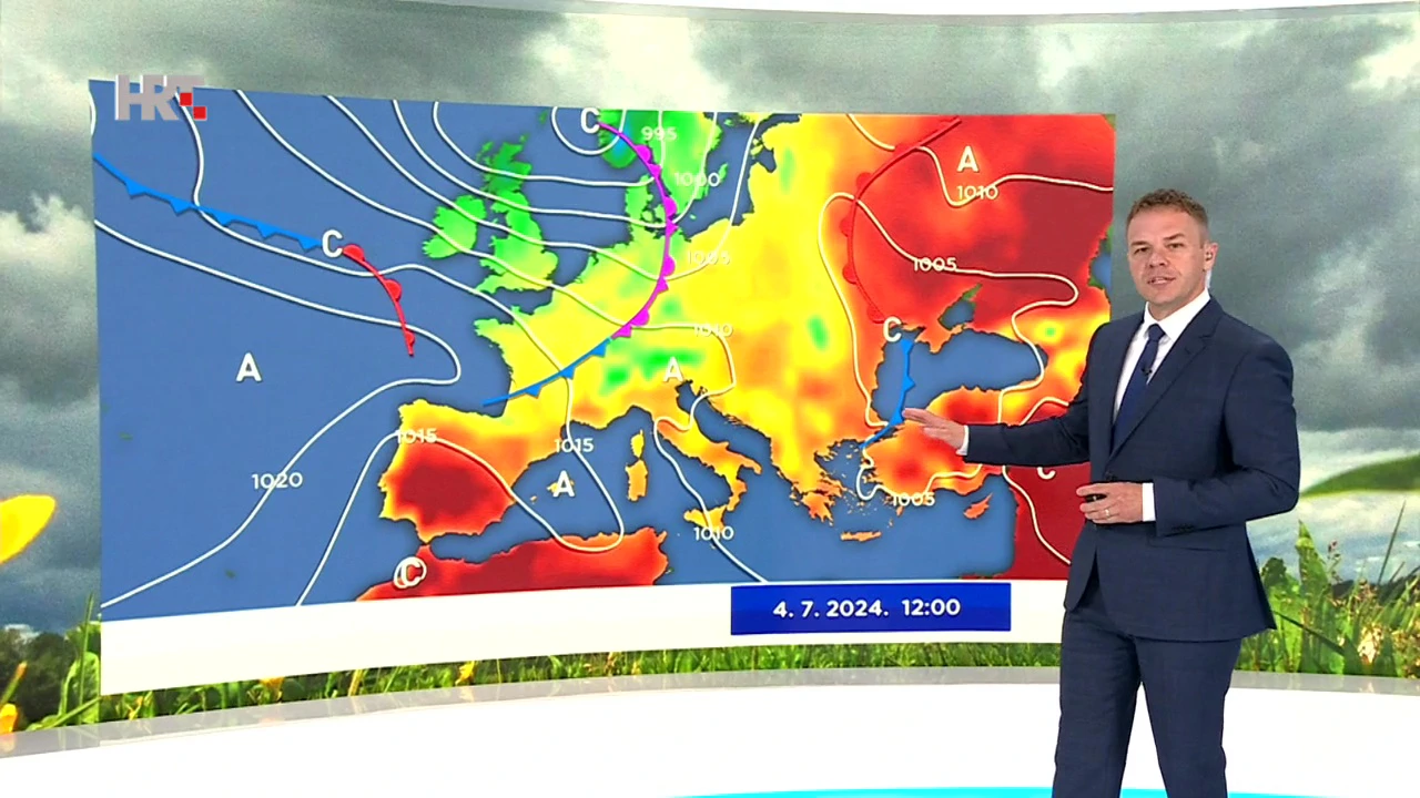 Atmosfera se postupno stabilizira, od vikenda će biti vruće - HRT