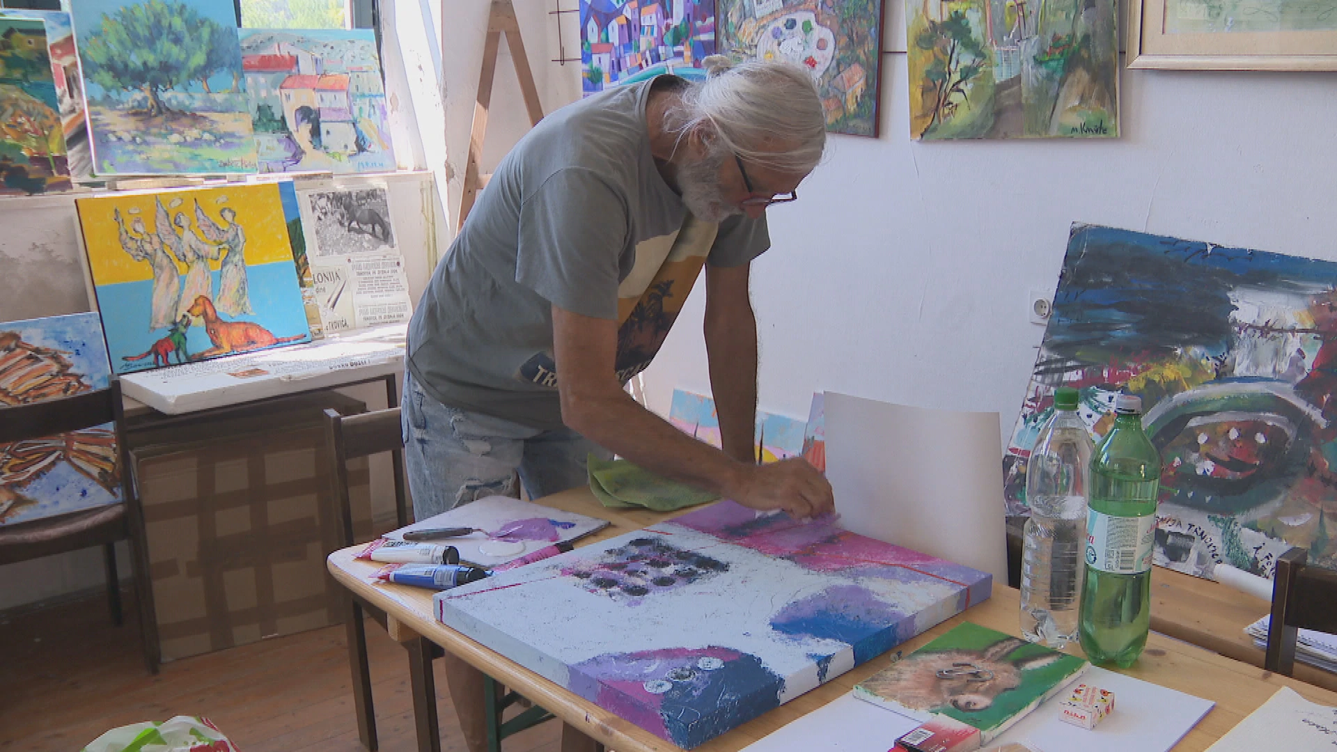 Tradicionalna likovna kolonija u Trnovici - HRT