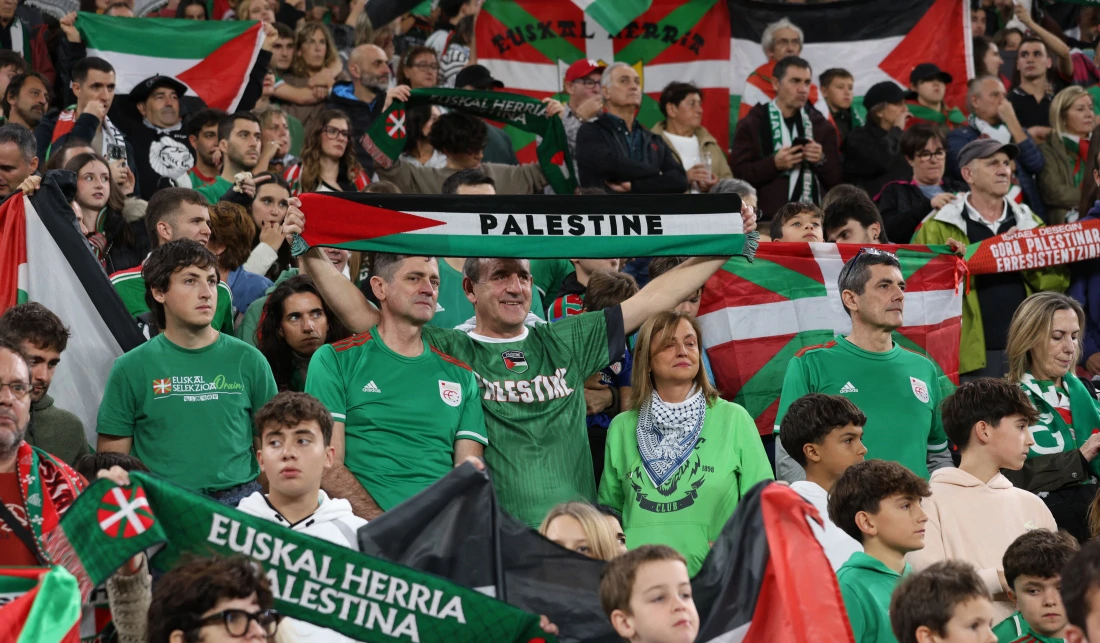 Baskija pobijedila Palestinu u utakmici solidarnosti s Gazom - HRT