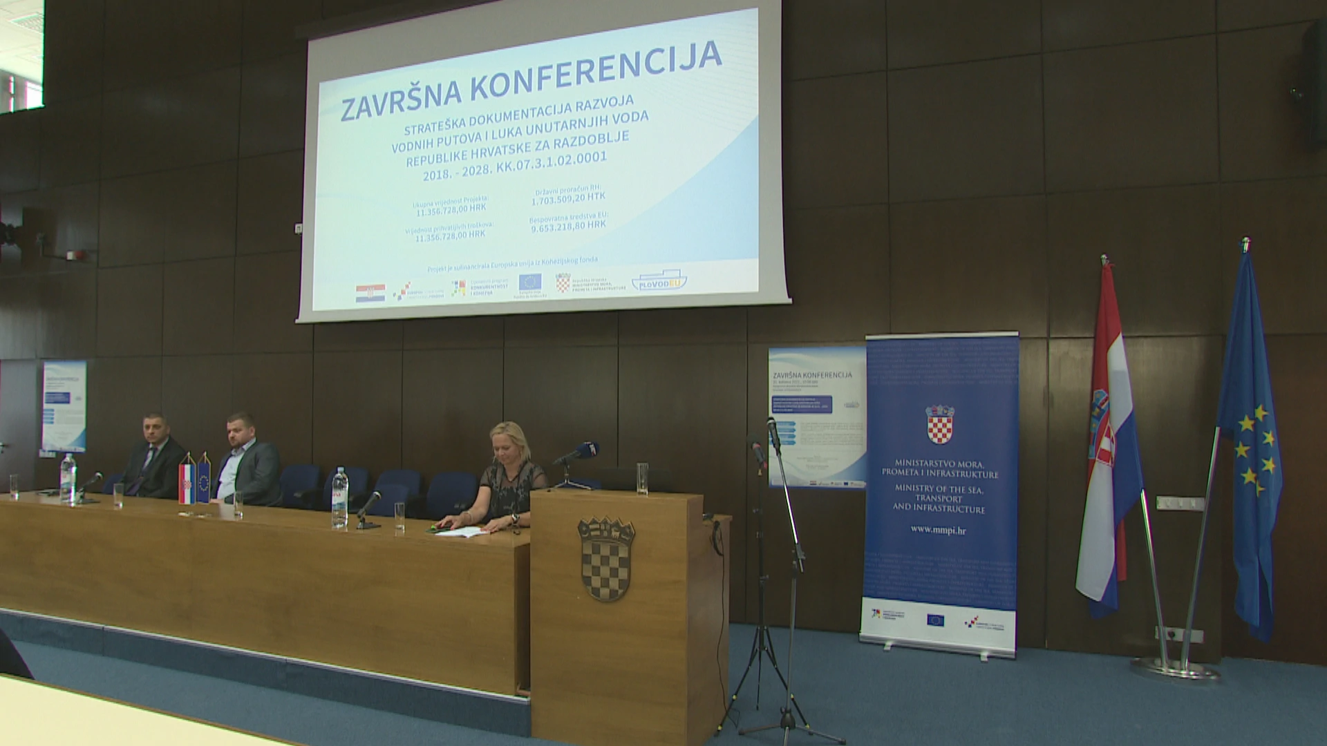 Projekt razvoja riječnog prometa u RH - HRT